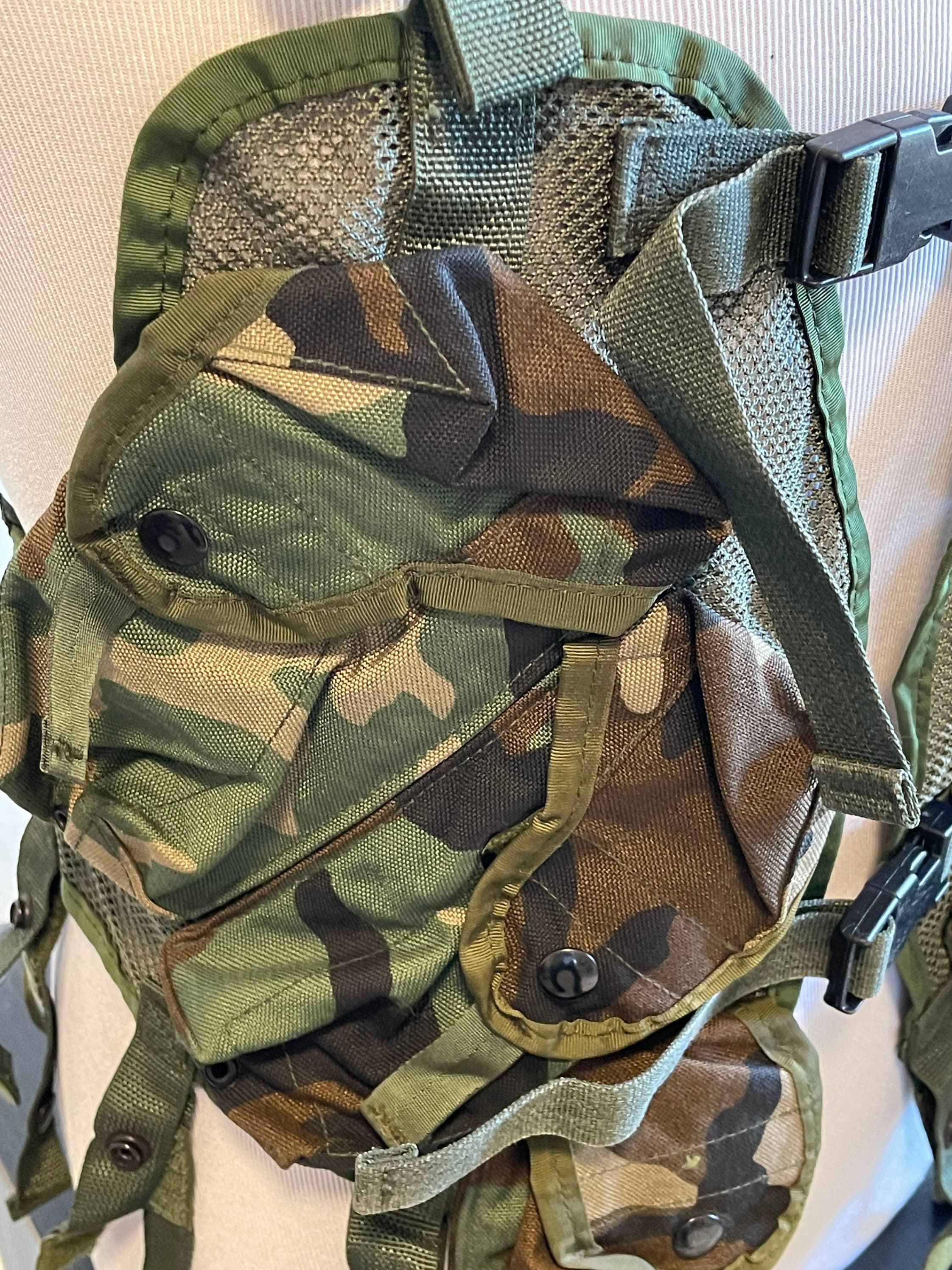 Genuine US Military Vintage Camouflage Tactical Load Bearing - Etsy