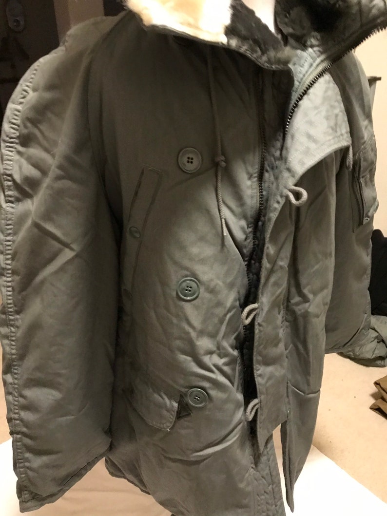 Genuine US Military Extreme Cold Weather Vintage N3B Parka - Etsy