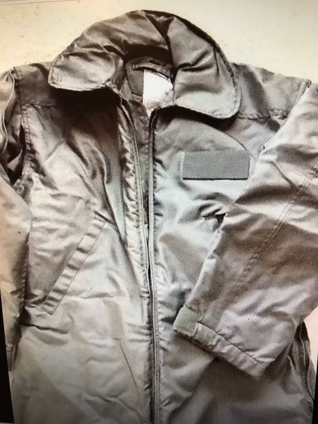 USAF Military Nomex Flight Suit Coveralls Flyers 52long CWU-64P Cold ...