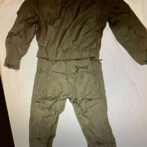 US Military CVC Combat Vehicle Flight Suit / Coveralls Nomex OD Green ...