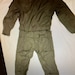 US Military CVC Combat Vehicle Flight Suit / Coveralls Nomex OD Green ...