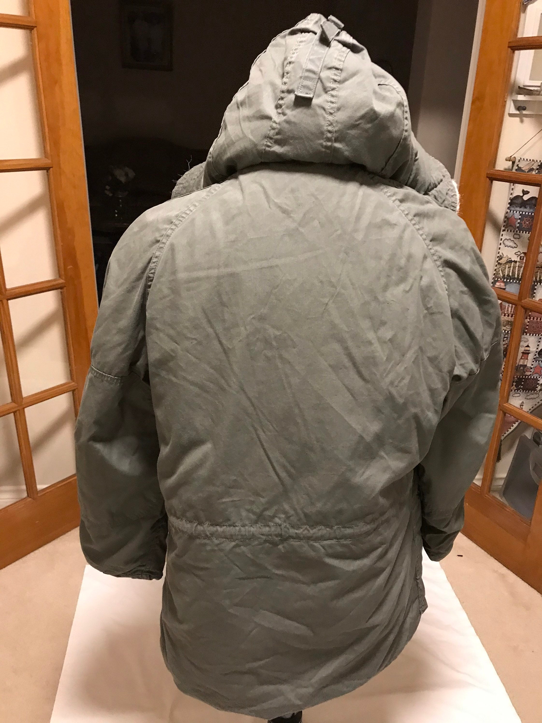 Genuine US Military Extreme Cold Weather Vintage N3B Parka Jackets ...