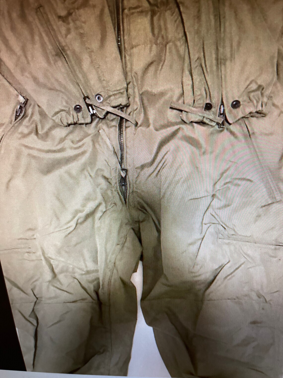 US Military CVC Combat Vehicle Flight Suit / Coveralls Nomex OD Green ...