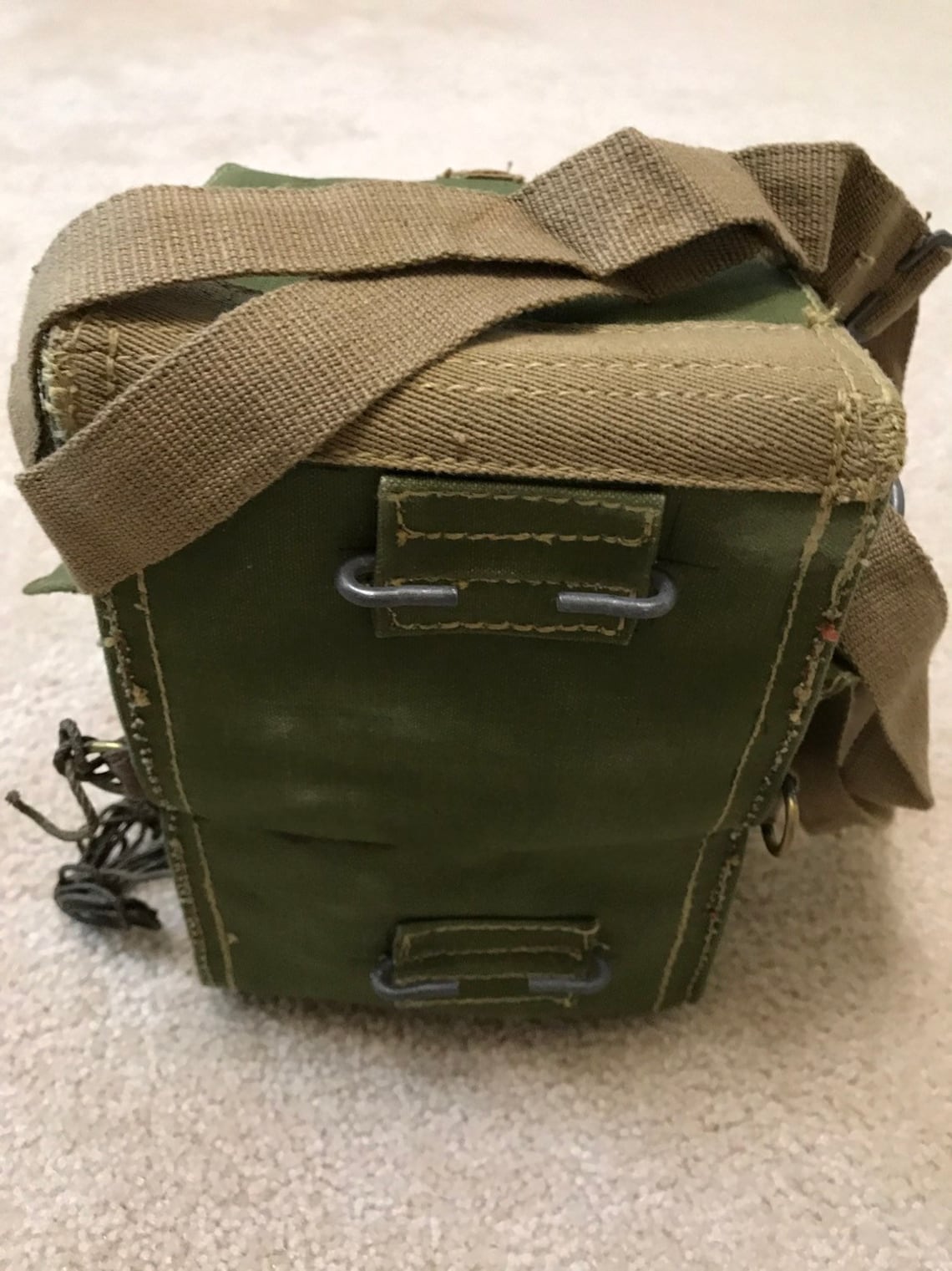 WW Ll Genuine British Army Shoulder Bag Haver Sack Green - Etsy
