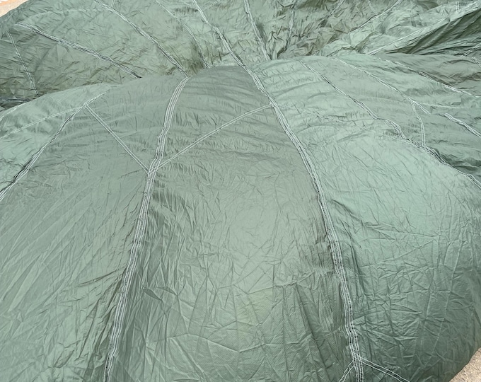 US Military Green 20ft Parachute for Canopy, Shade, Photo Shoot and ...