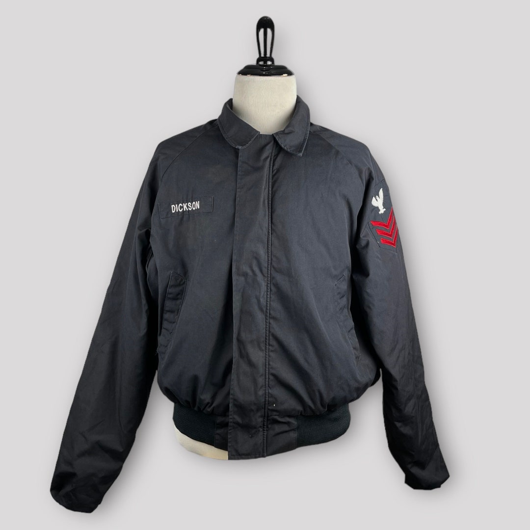 US Navy Utility Jacket Unisex Size XL - Etsy