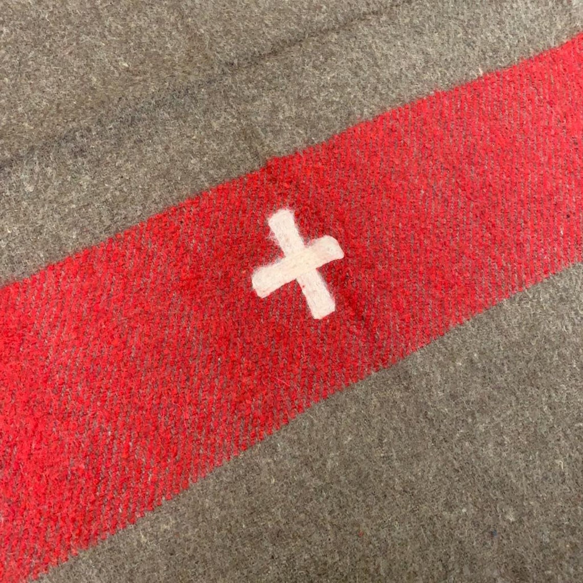 Genuine Swiss Army Vintage 100% Pure Wool Blanket. - Etsy