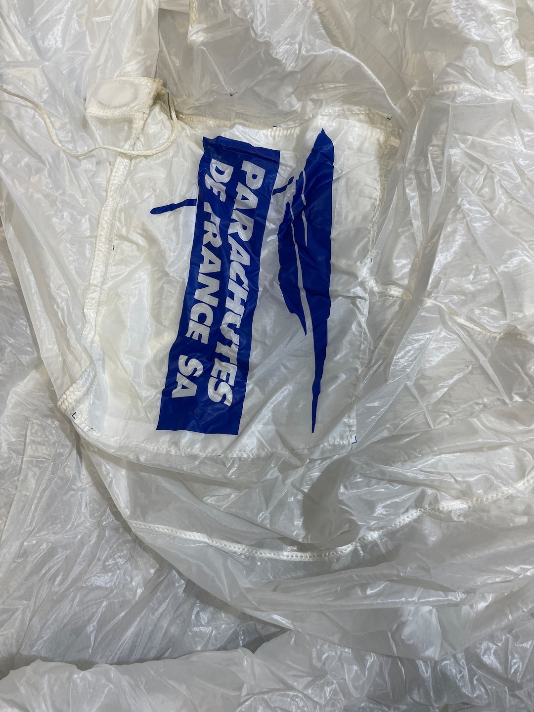 French White Rectangular Parachute - Etsy