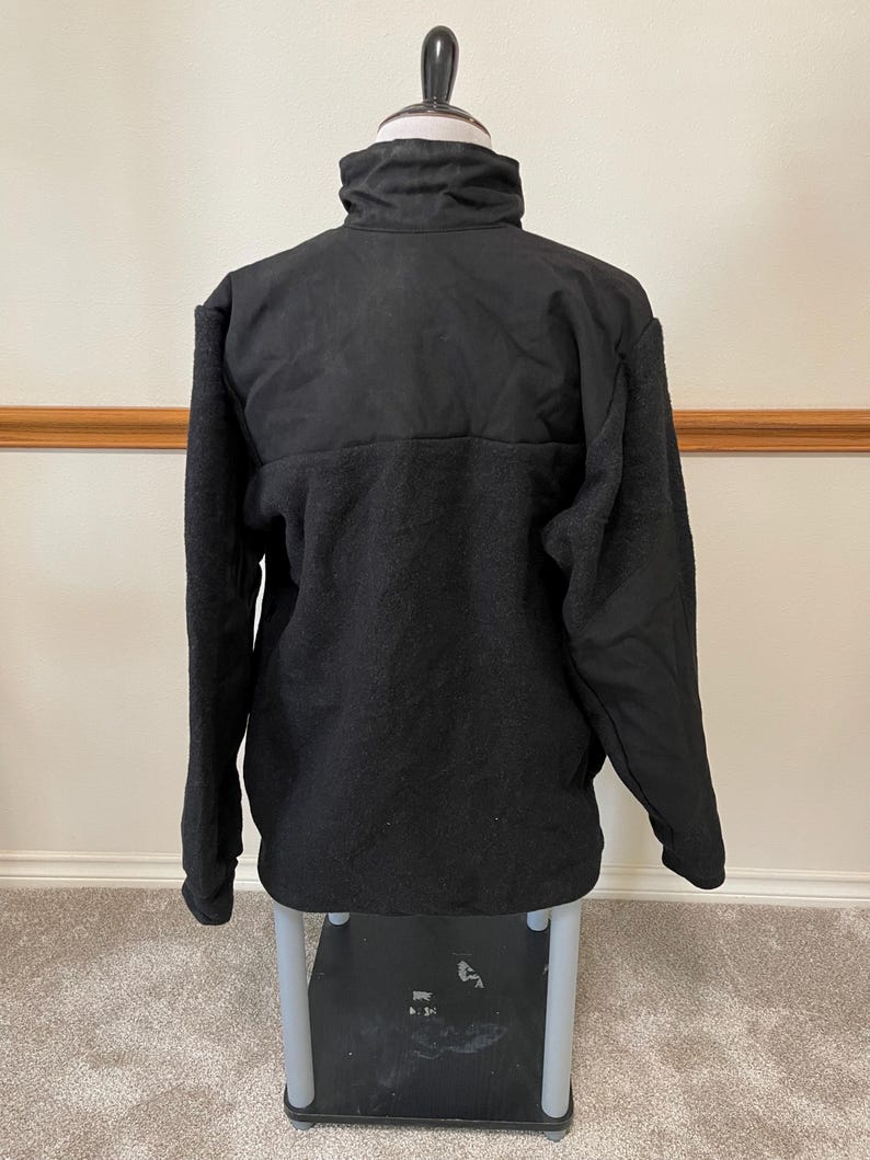 US Military Massif Fire Resistant Heavyweight Fleece Jacket XXL. Black ...
