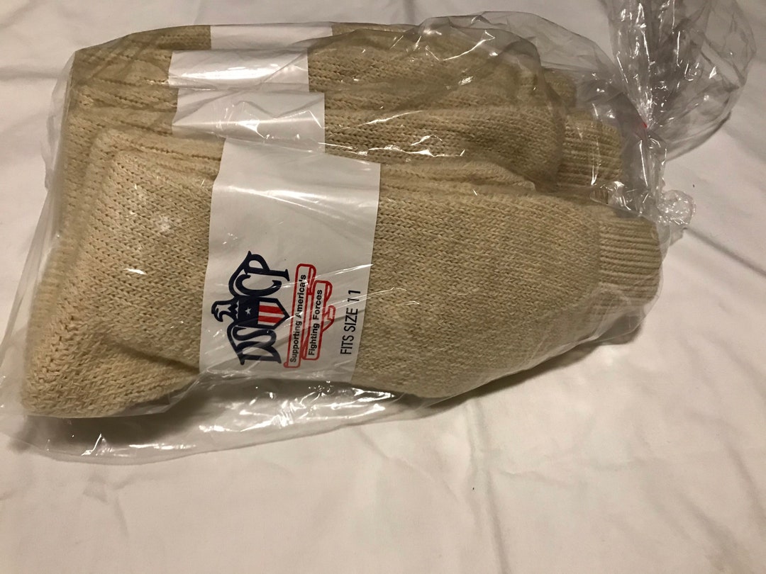 Genuine US GI Military Cold Weather Wool/cotton Blend Socks - Etsy