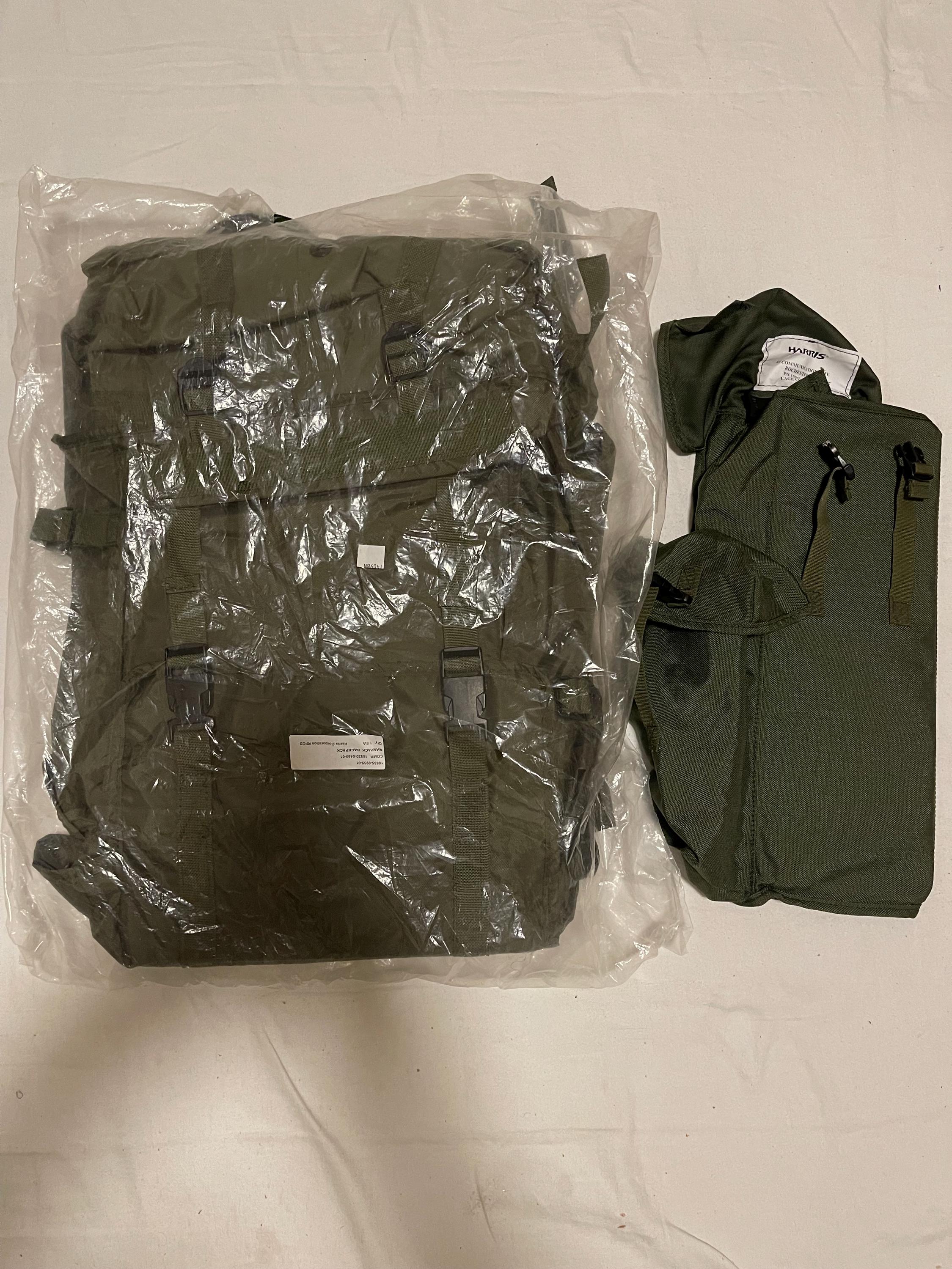 New Genuine US Vintage Military Harris Falcon II Radio Pack PRC 150 ...
