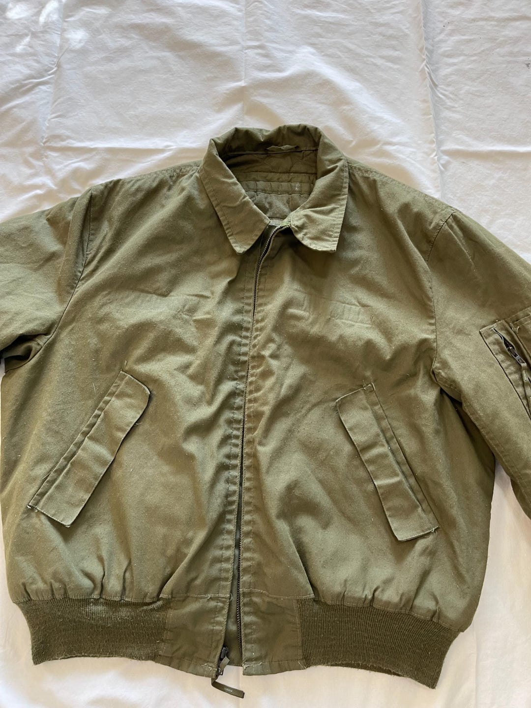 Genuine US Military Vintage CVC Tanker Jacket Fire Resistant/aramid ...