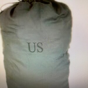Genuine US Military Laundry Bag Army Surplus Barracks Bag Stuff Sack ...