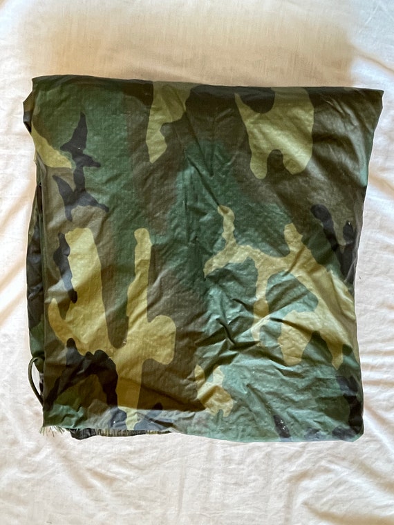 Us Army Issue Woodland Surplus Rain Poncho
