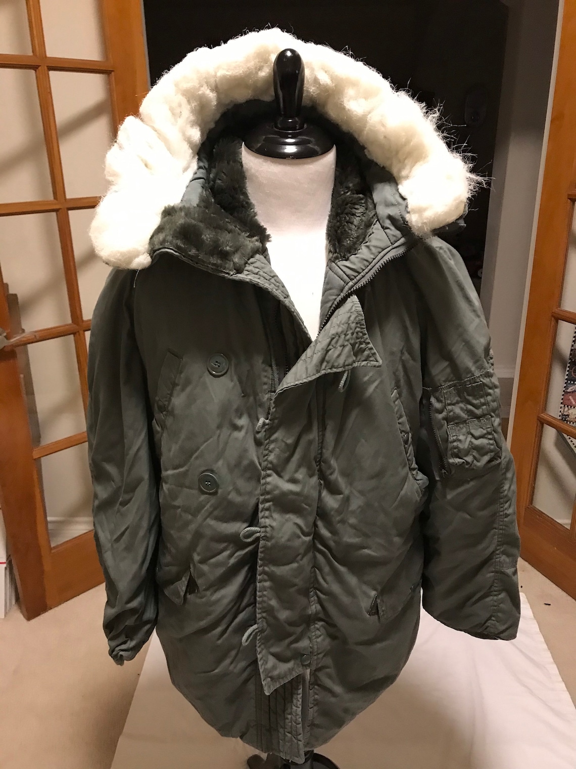 Genuine US Military Extreme Cold Weather Vintage N3B Parka Jackets ...