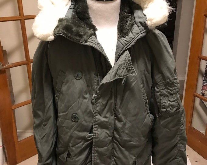 Genuine US Military Extreme Cold Weather Vintage N3B Parka Jackets ...