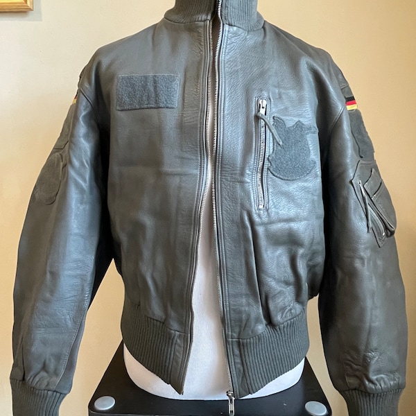 Ww2 German Leather Jacket - Etsy