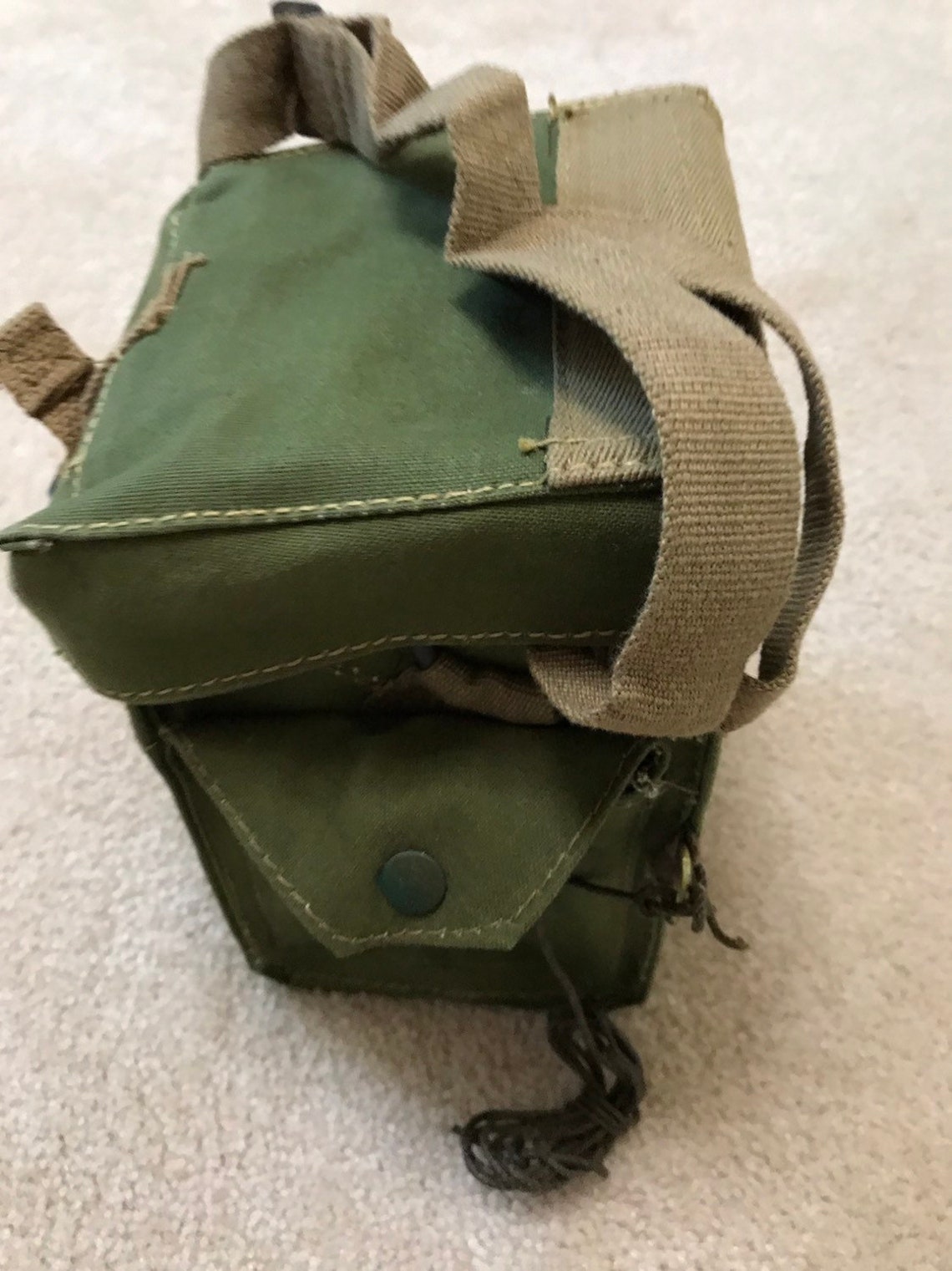 WW ll Genuine British Army Shoulder bag haver sack green | Etsy