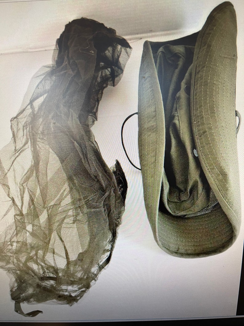 US Military Authentic Vietnam Era OD Green Sun Boonie Hat - Etsy