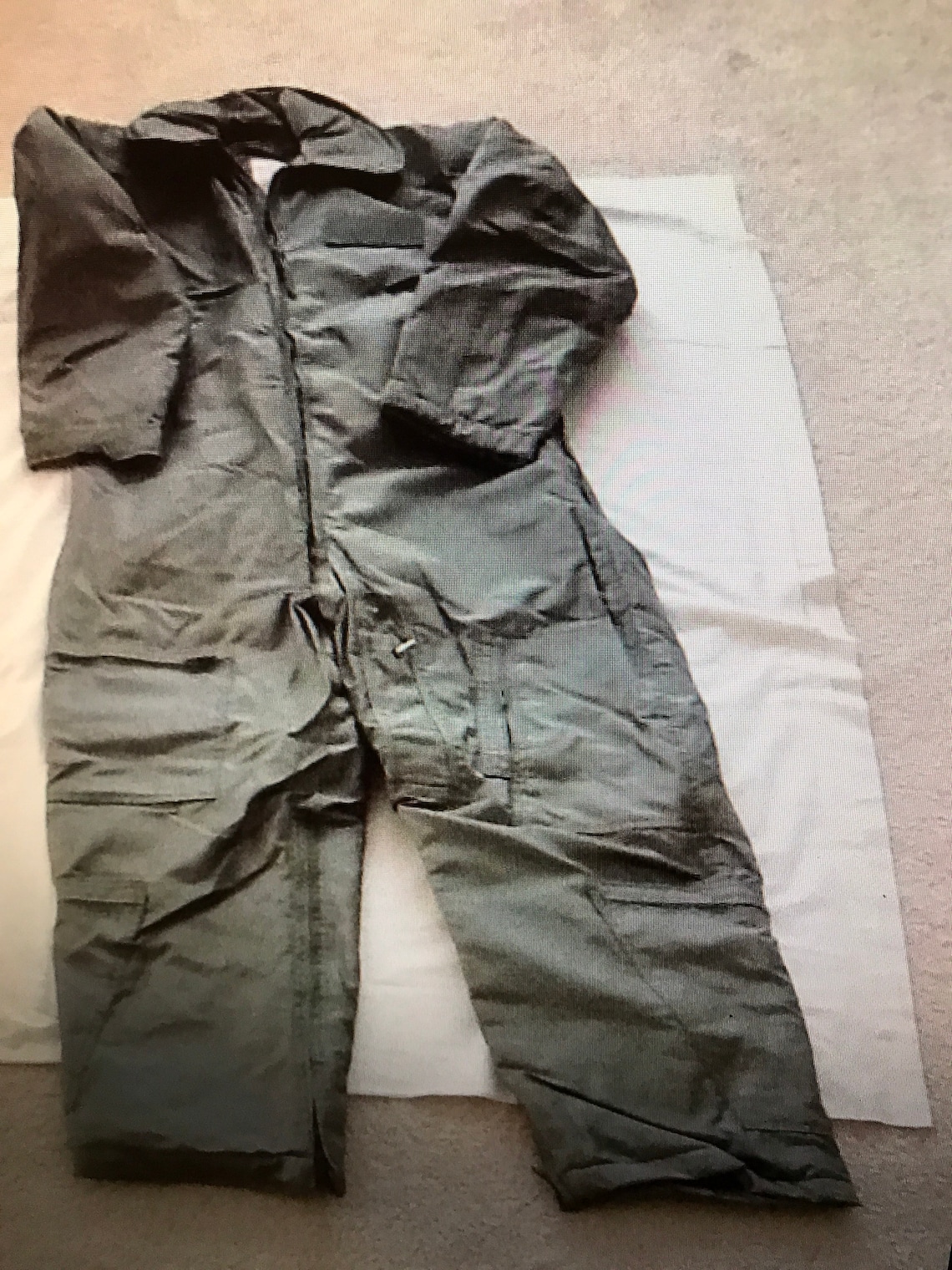 USAF Military Nomex flight suit coveralls Flyers 52Long | Etsy