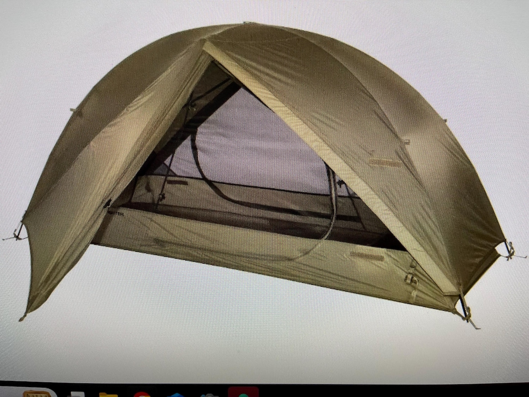 Litefighter 1 Combat Tent: Coyote 1-person US Military Cold Weather ...