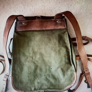 Genuine Vintage Romanian Army Rucksack Backpack Military Surplus ...