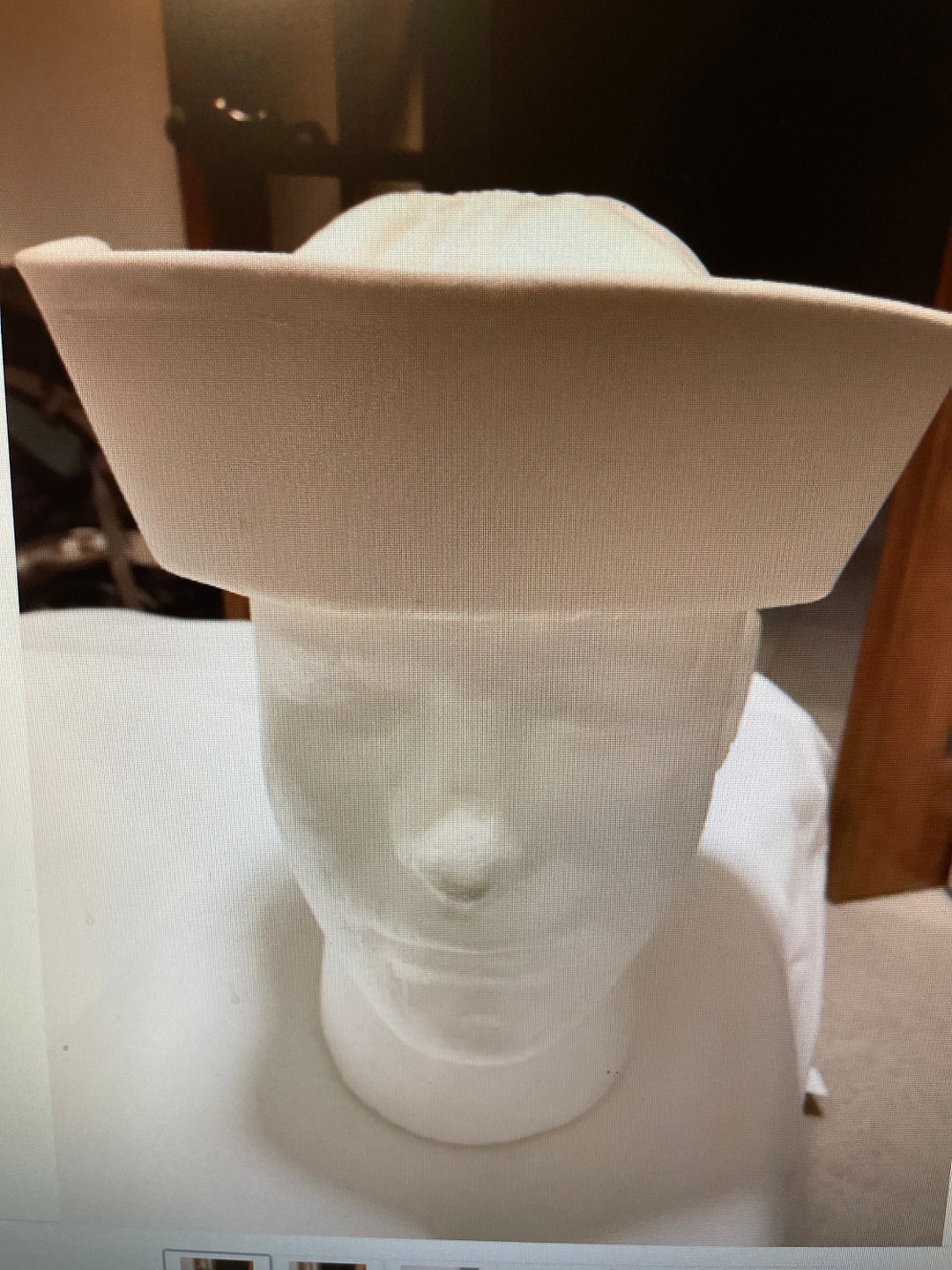 Genuine US GI Military Vintage Navy White Sailors Hat Cotton Dixie Cup ...