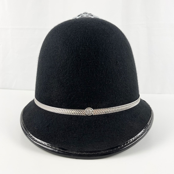 Genuine Vintage British Sussex Police Bobby Hat/ Helm… - Gem