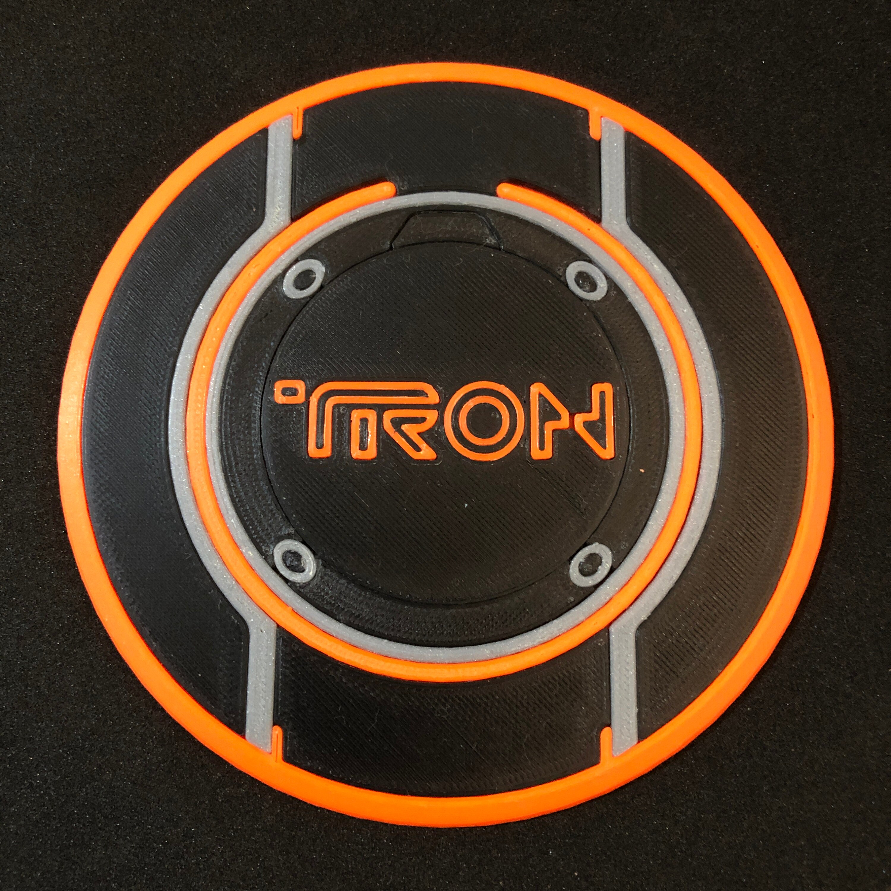 3D Printed Tron Legacy Disk Coaster / Plaque | Etsy