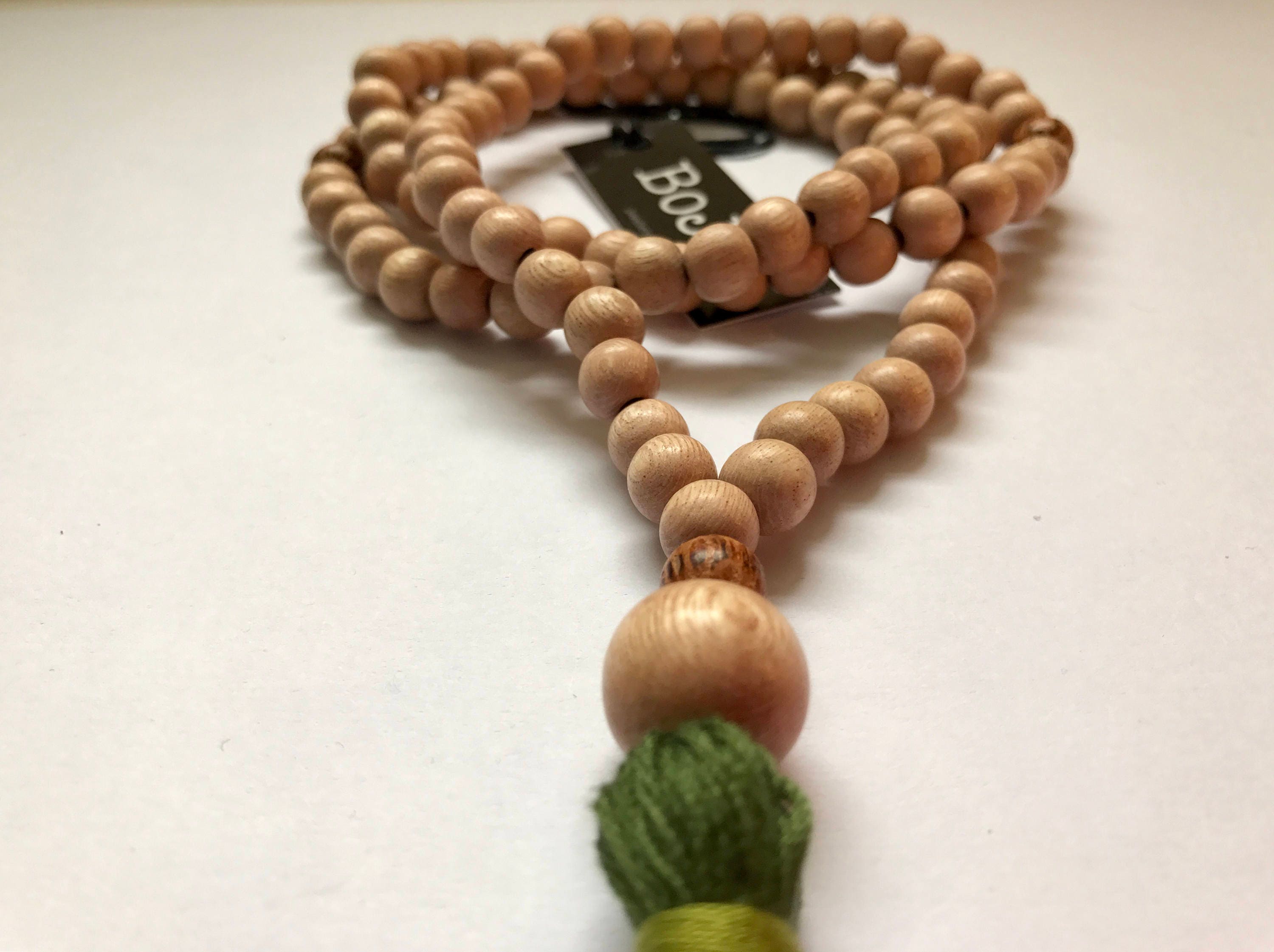 Wooden Mala Beads 108 Mala Necklace Prayer Beads - Etsy