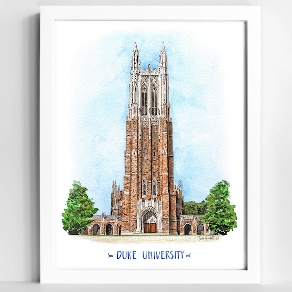 University of Duke Wall Art - Etsy