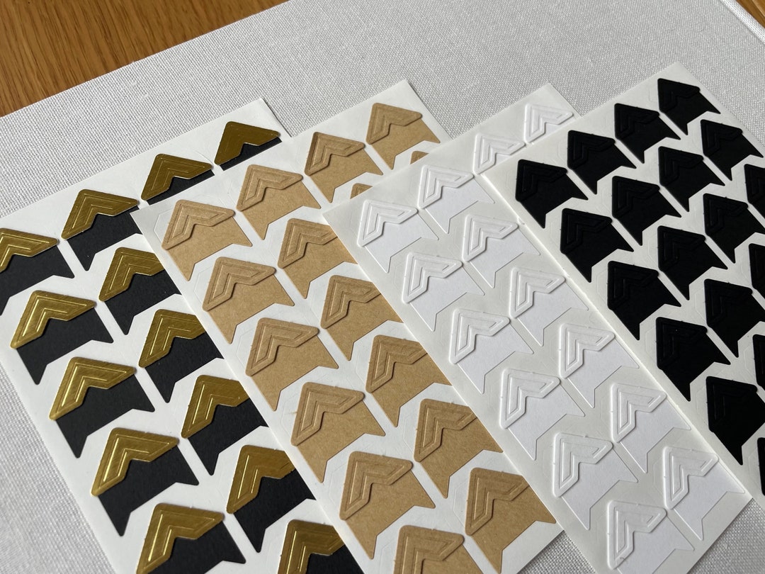 Photo Corners / Photo Corner Stickers / Self-adhesive Photo Pockets ...