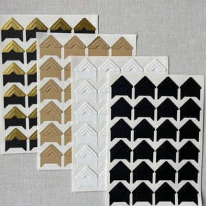 Photo Corners / Photo Corner Stickers / Self-adhesive Photo Pockets ...