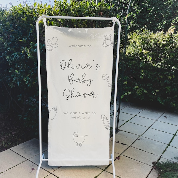Fabric Sign - Etsy