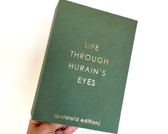 Linen Polaroid Album Personalised Photo Book Album Fits Instax Mini ...