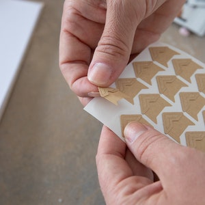 Photo Corners / Photo Corner Stickers / Self-adhesive Photo Pockets ...