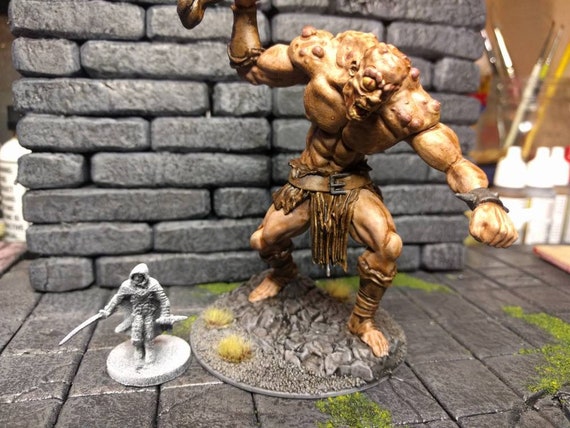 Fomorian Giant Hand Painted Miniature | Etsy