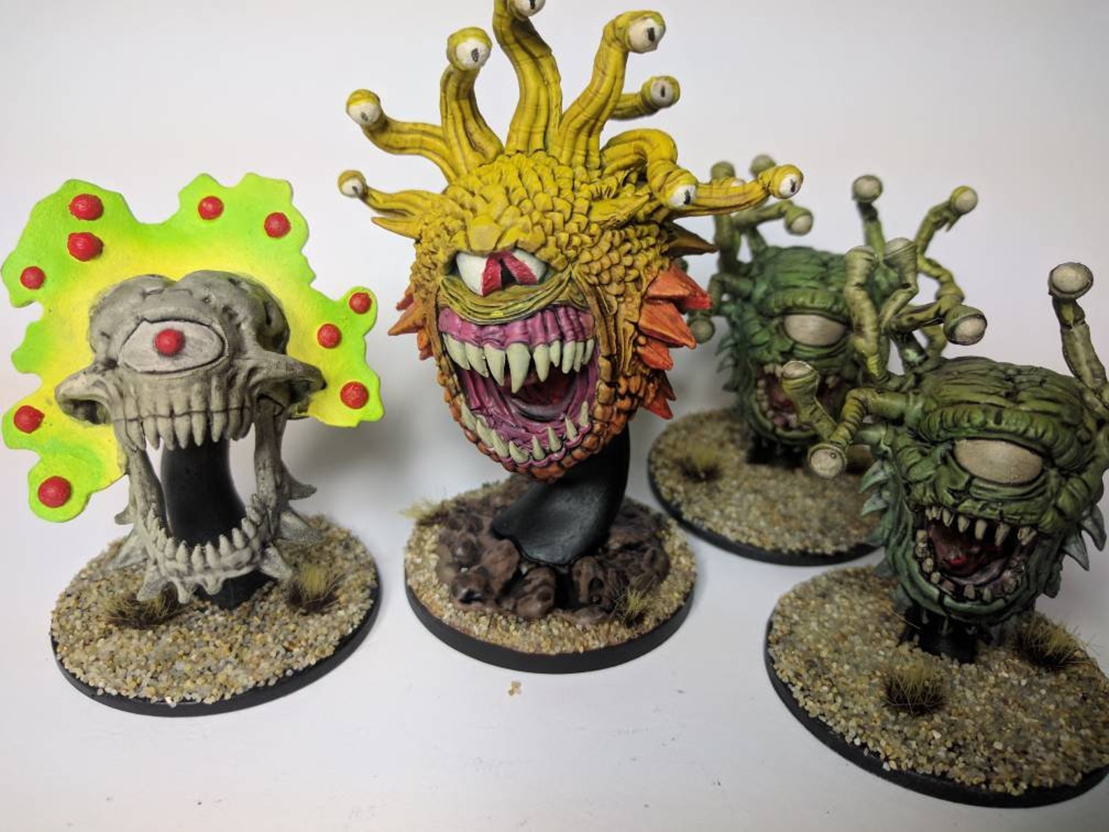 Beholder Dungeon Encounter Hand Painted Miniatures beholder | Etsy
