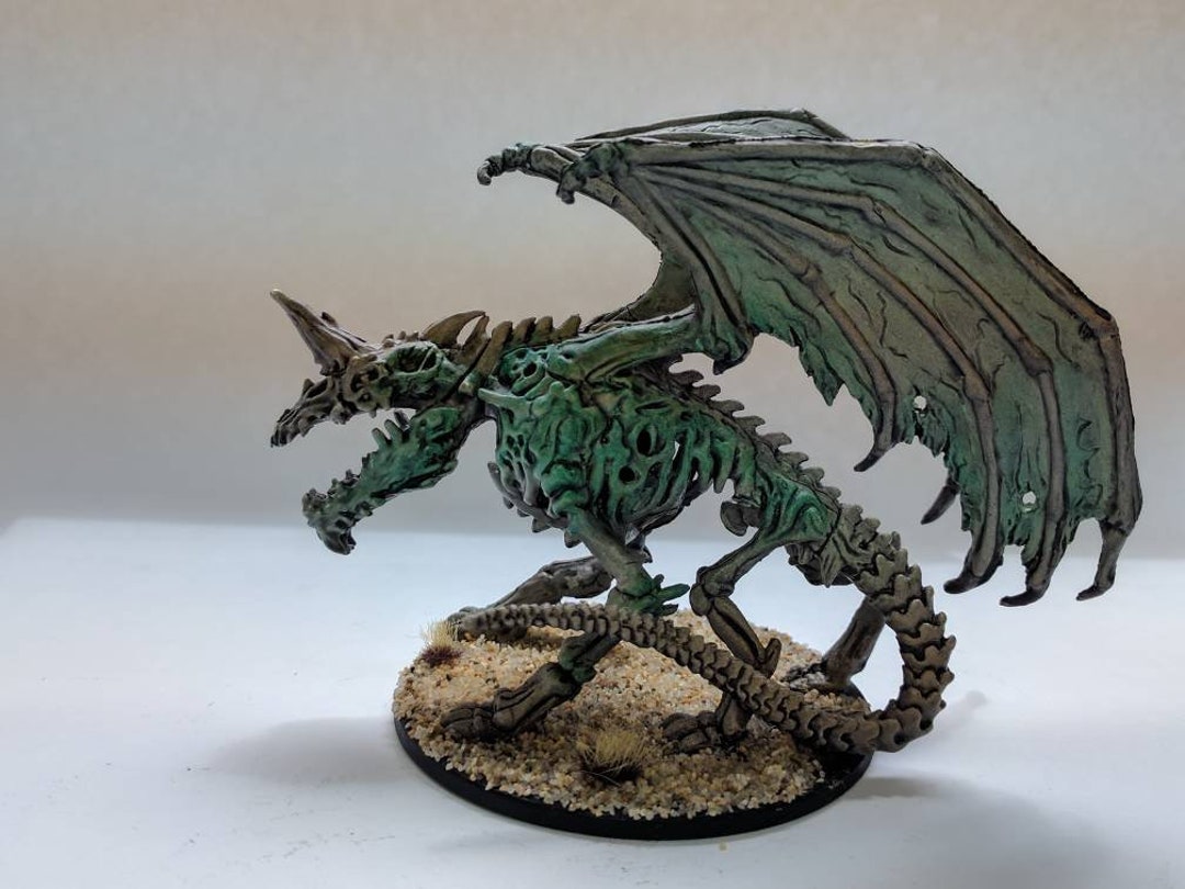 Custom Dracolich Hand Painted Miniature - Etsy
