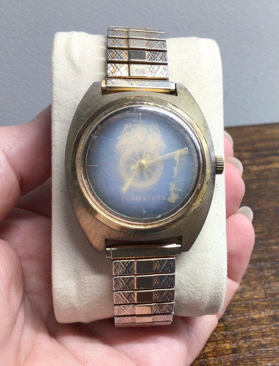 Vintage gold teamsters mens - Gem