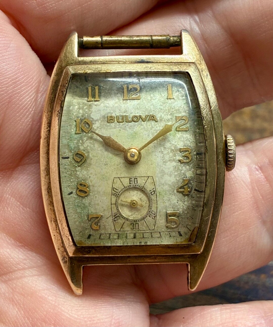 Antique 1943 Men’s Gold Bulova Swiss Watch, 15 Jewels, for Repair - Etsy