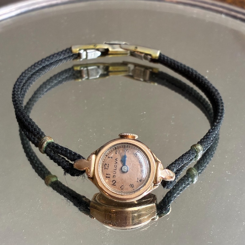 Vintage Bulova Ladies 14k - Etsy