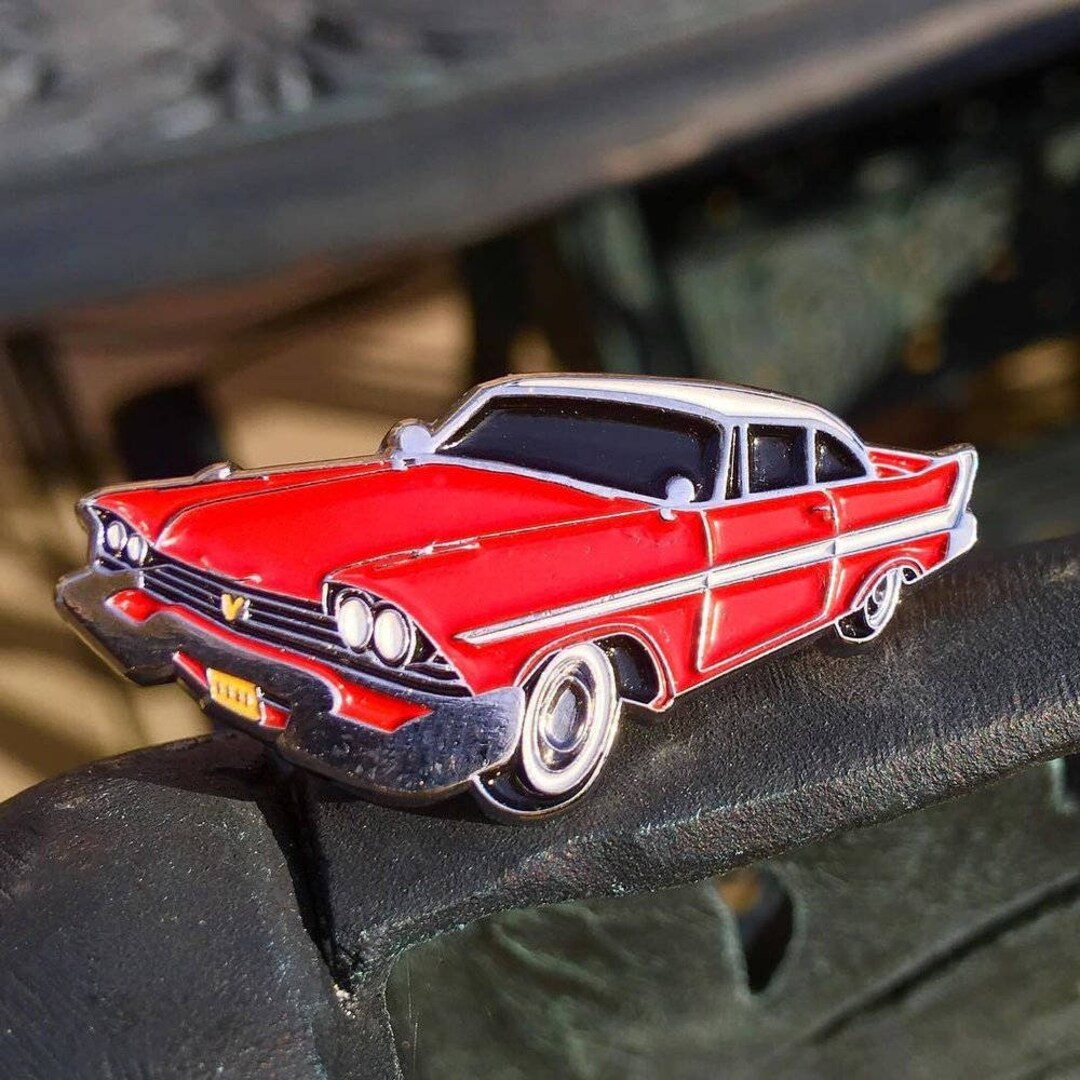 Christine 1983 Car Enamel Pin: Limited Edition Nerdy Style - Etsy