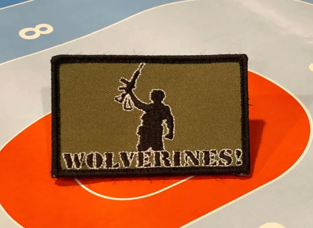 Wolverines! Patch - Red Dawn Inspired - Velcro Backing - Etsy