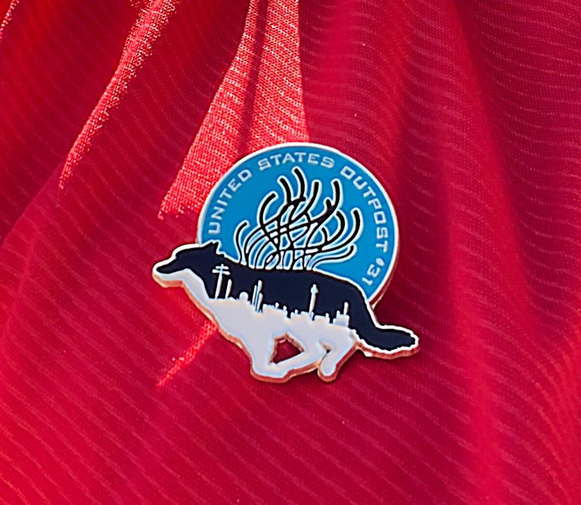 US Outpost 31 blue Glow in the Dark - Etsy