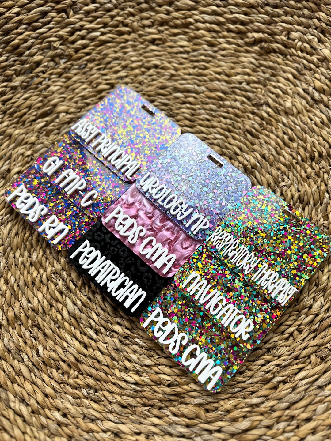 Personalized Badge Backer for Medical Professional, Teacher, Nurse ...