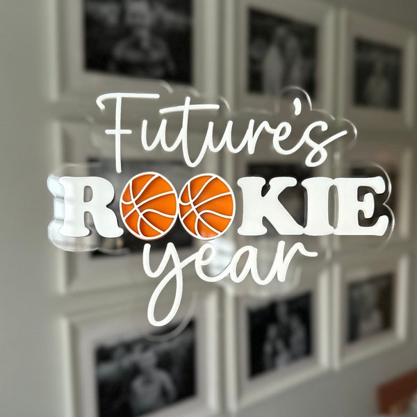 Rookie Year Basketball Cake Topper - Etsy