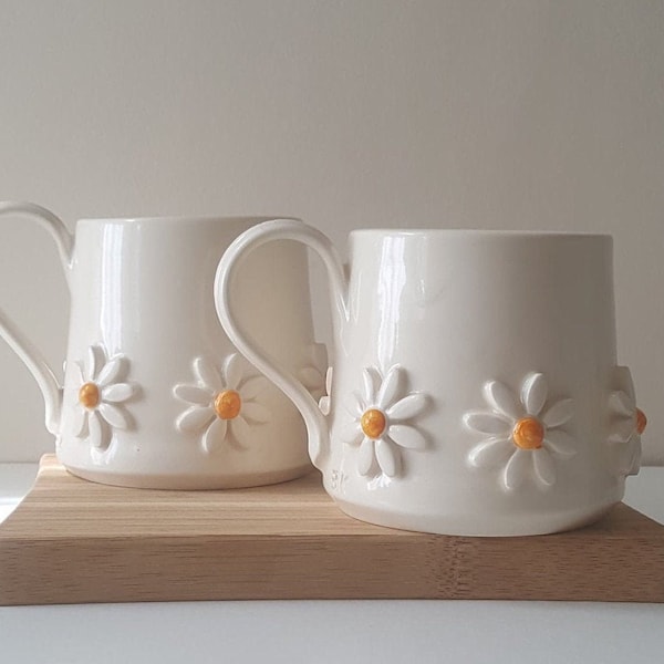 Daisy Coffee Mug - Etsy