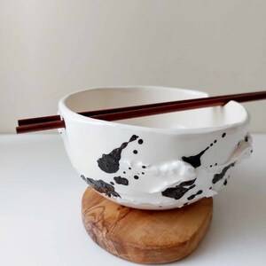 Handmade Ceramic Ramen Bowl, Pottery Noodle Bowl, Ceramic Tableware ...