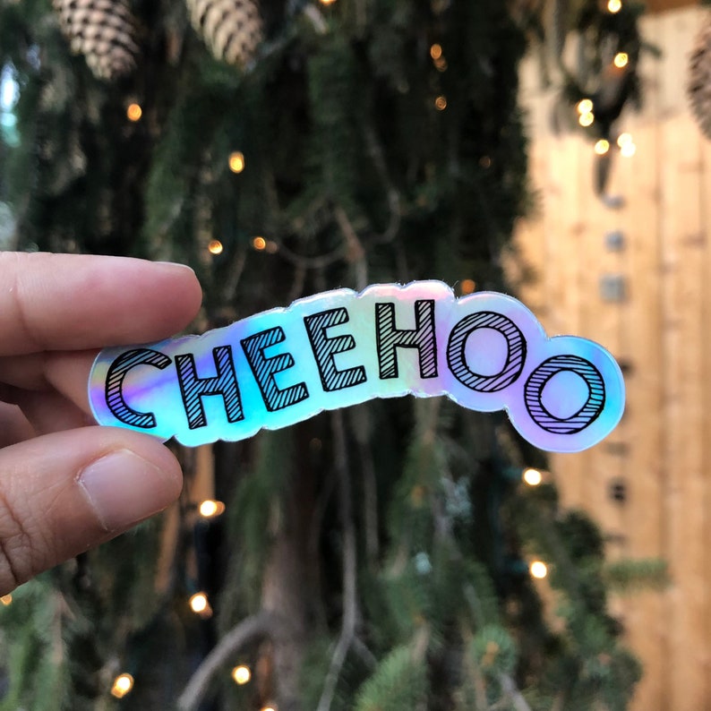 Cheehoo Sticker Hawaiian Slang Cheer Pidgin Moke Sticker Die - Etsy